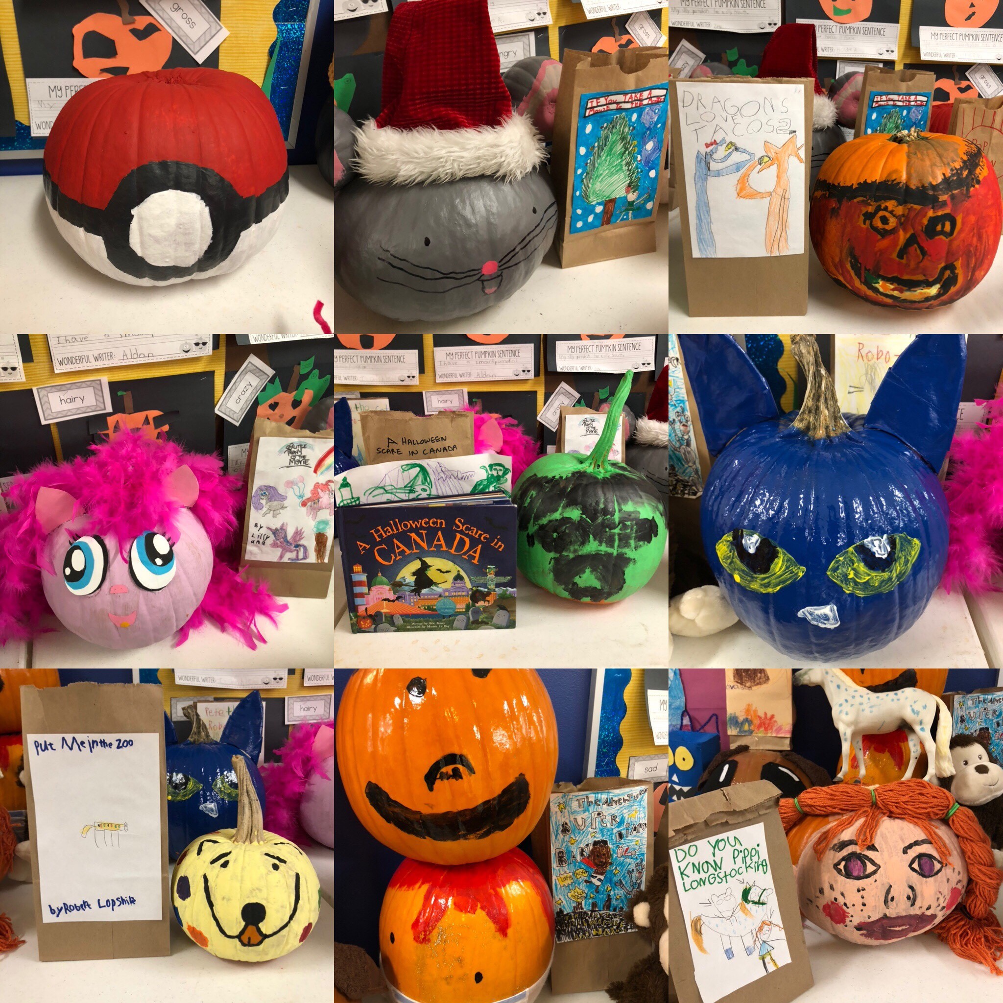 First Grade Pumpkin Book Reports – Burris Laboratory School